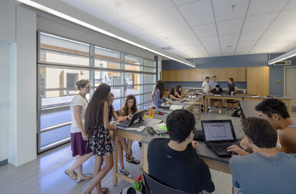 Sage Hill School, Science Building - Steinberg Hart