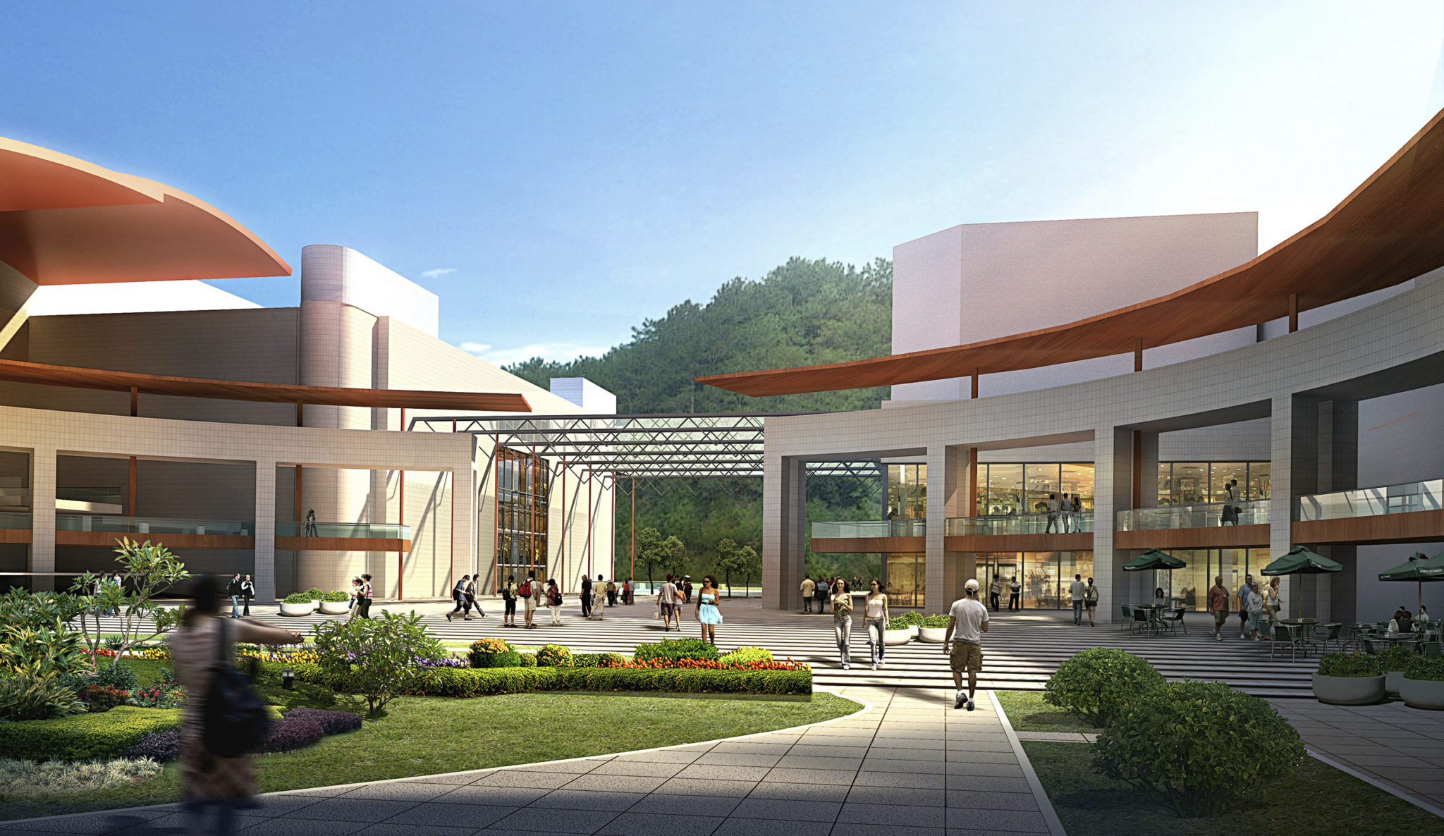 City University of Hong Kong, Campus Plan - Steinberg Hart