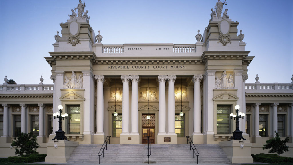 County of Riverside, Historic Superior Courthouse - Steinberg Hart